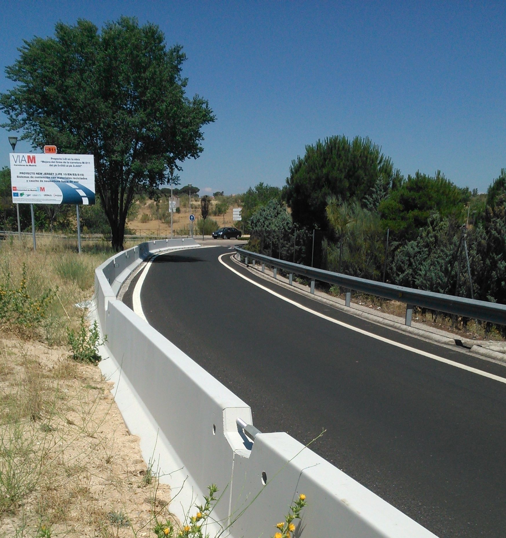 LIFE + New Jersey ends, proving that ELTs can improve concrete barrier behavior - Cidaut