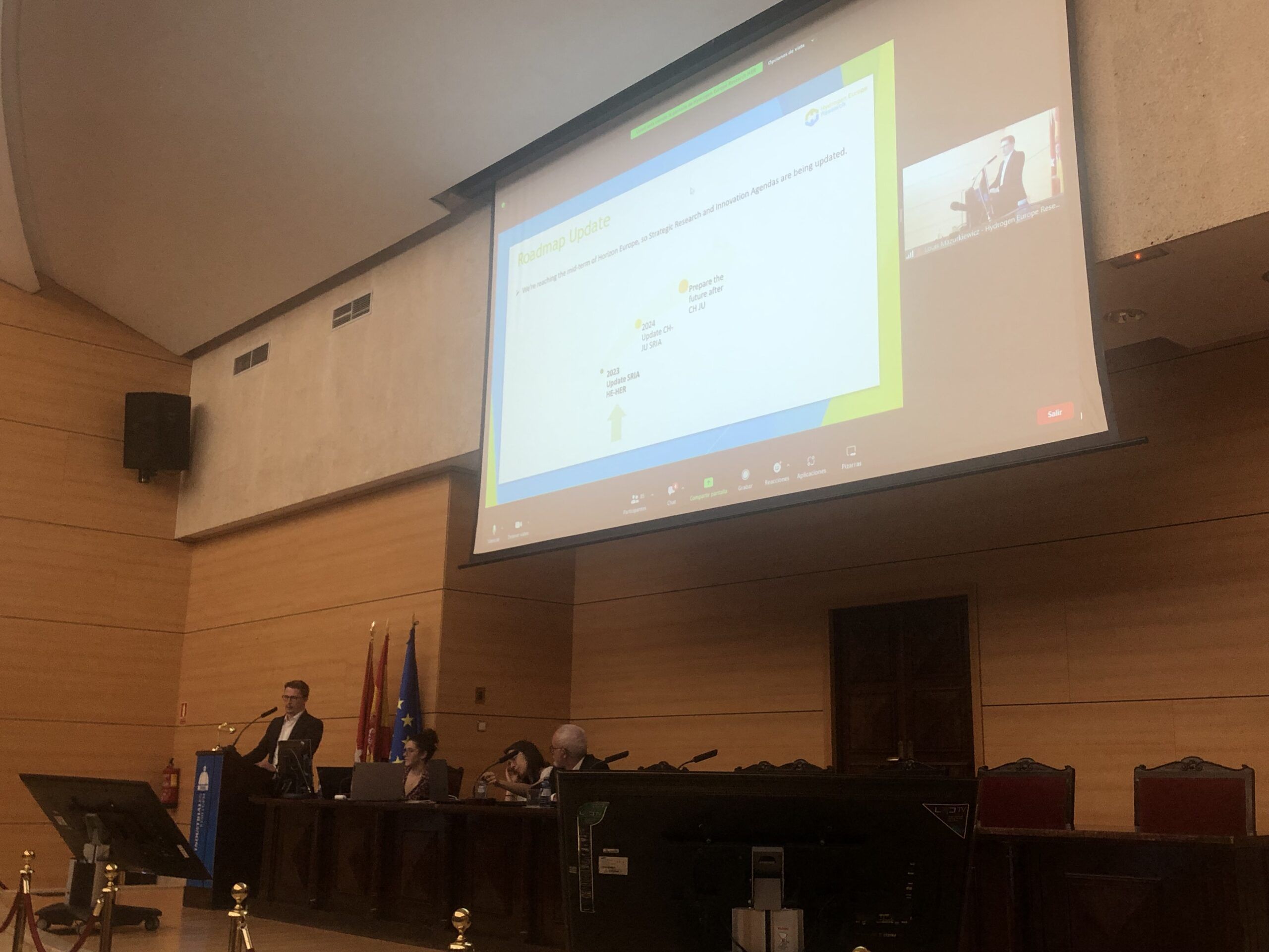 Hydrogen events are multiplying and CIDAUT is attending several of them - Cidaut